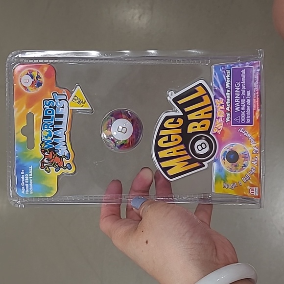 Vintage | Accessories | World Smallest Tie Dye Magic 9 Ball | Poshmark